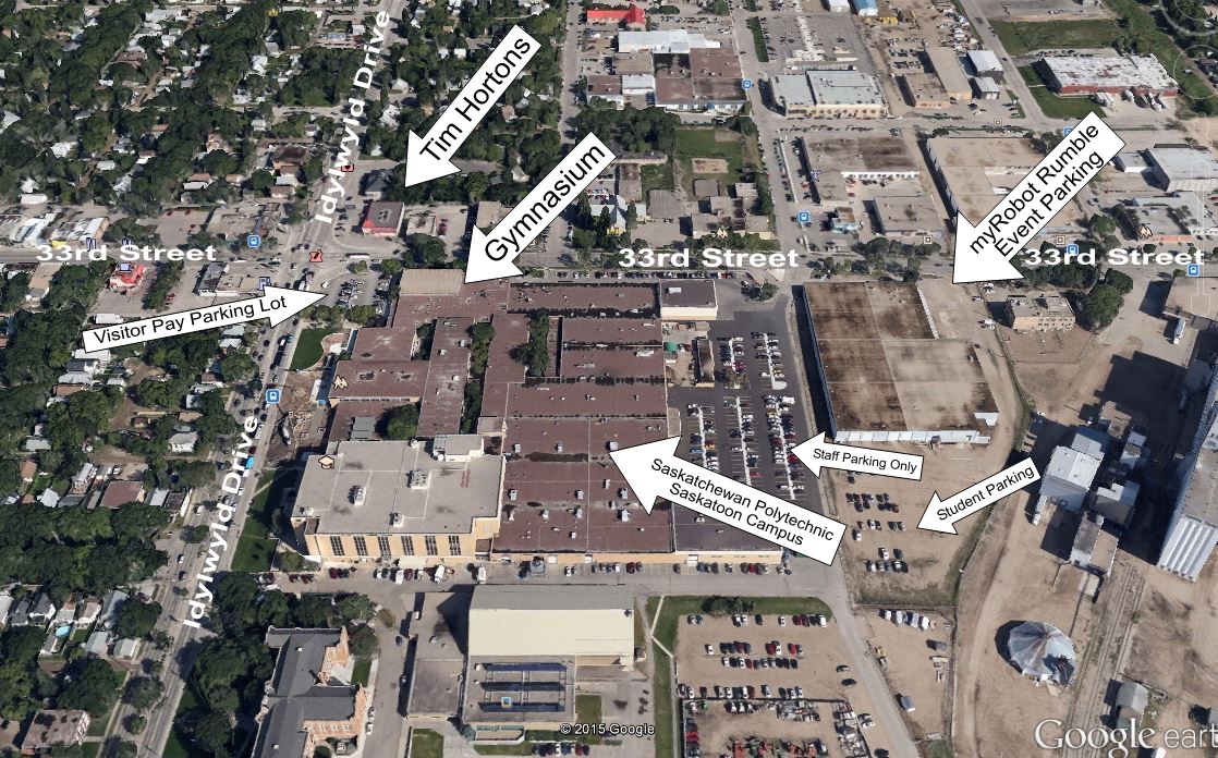 Robot Rumble at Saskatchewan Polytechnic